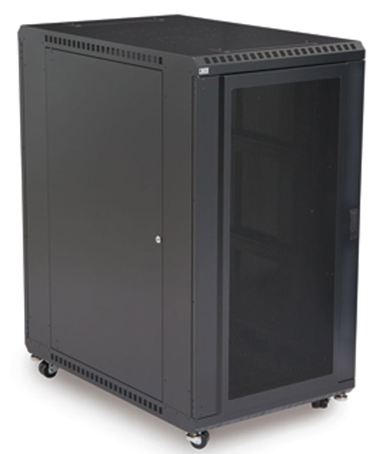 ProVisions Modular Hardware - 22U Vented Front/Vented Rear Cabinet